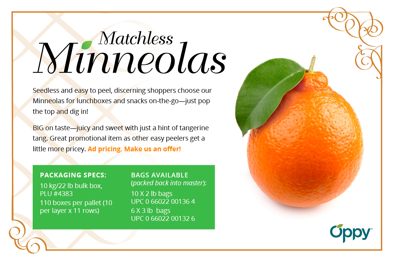 Our News - Matchless Minneolas - Oppy