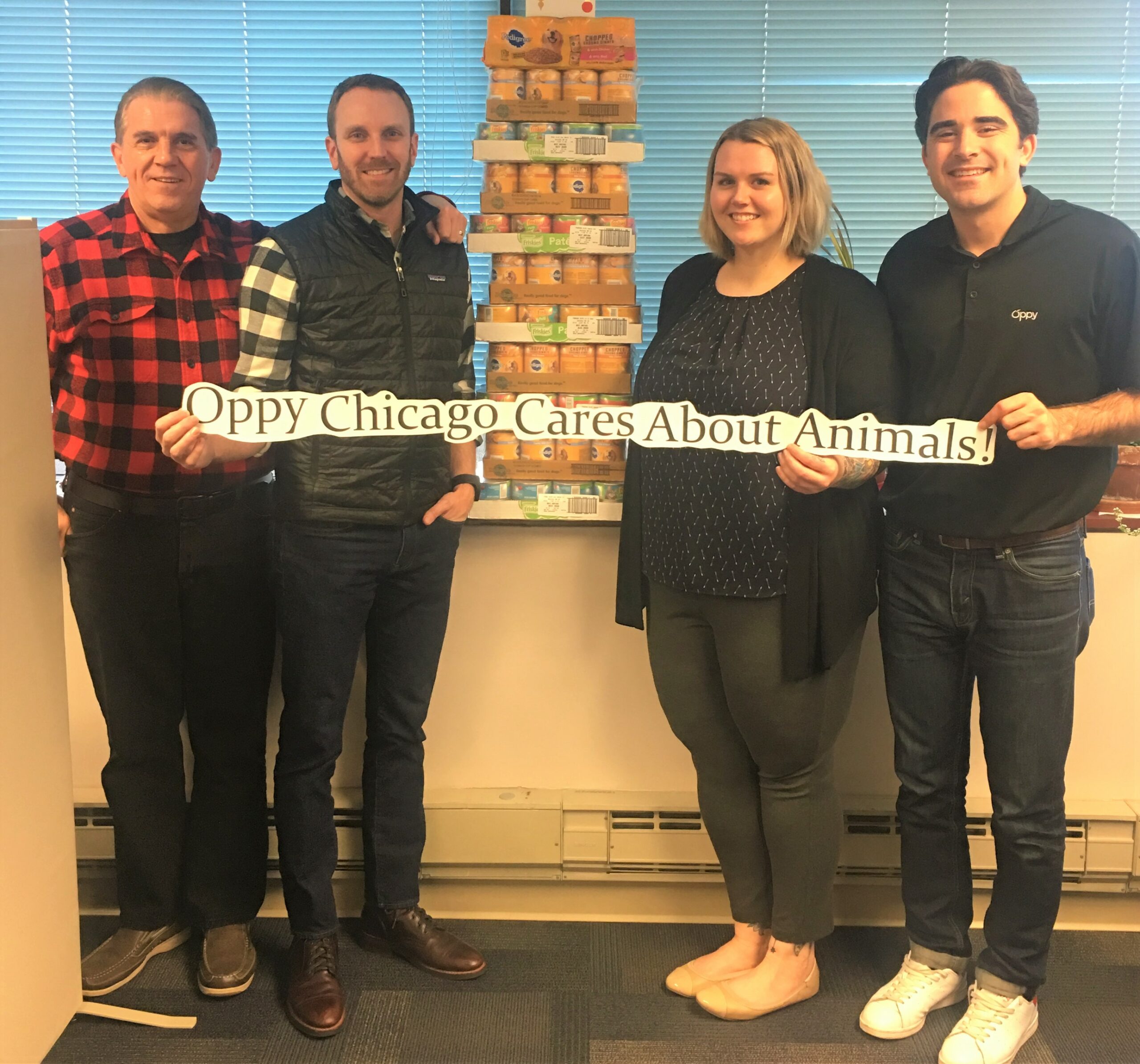 Our News - Chicago donates festive feasts to furry friends - Oppy