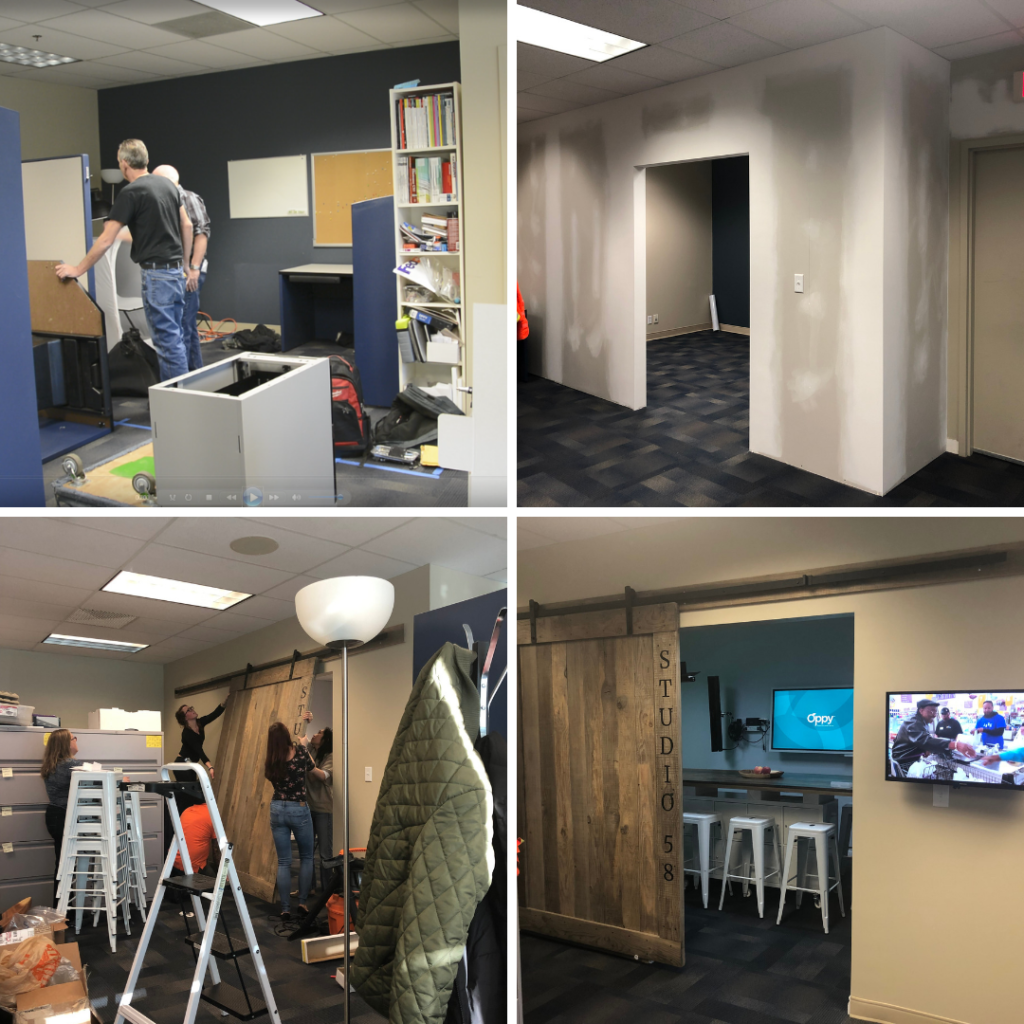 Our News - The making of Studio 58 - Oppy