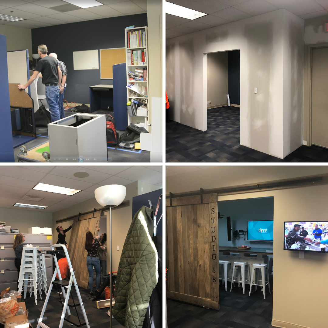 Our News - The making of Studio 58 - Oppy