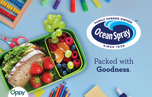 Our News - Oppy Showcases the New School Way to enjoy Ocean Spray® - Oppy